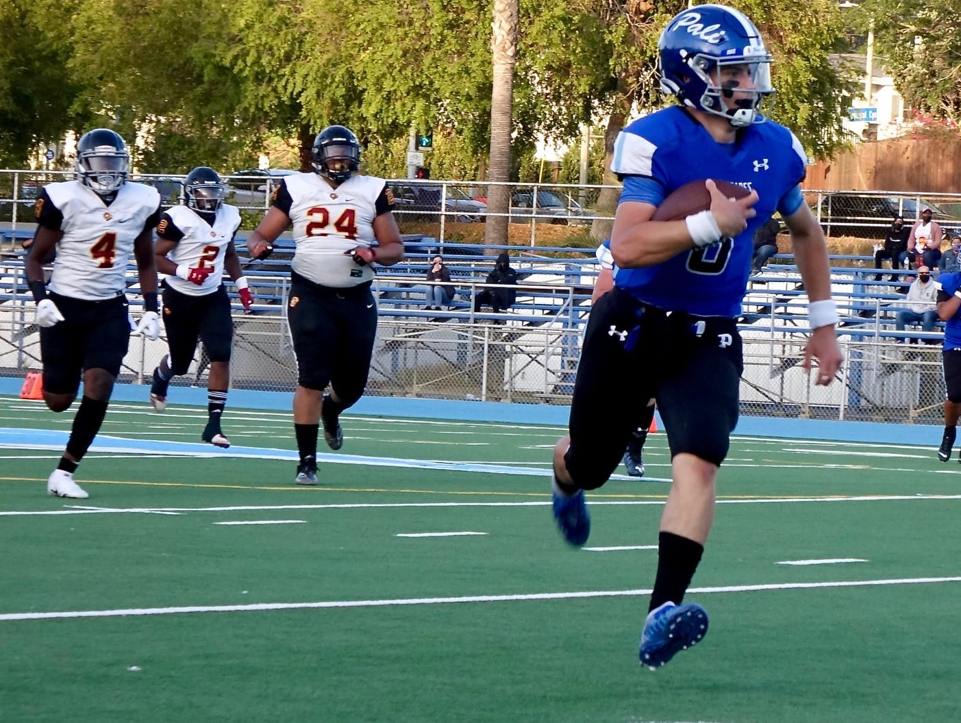 Palisades Football Beats Fairfax, 35-6, in Season’s Second Game; Plays ...