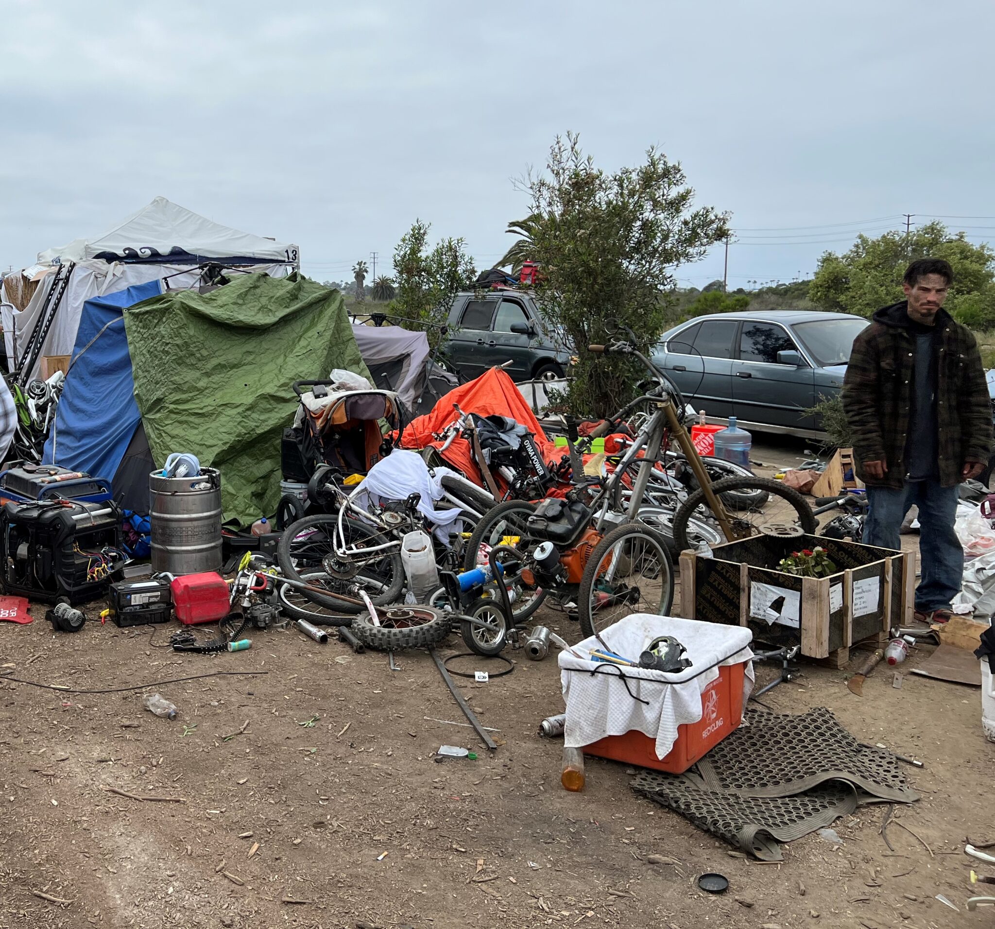 Homeless Woman Attacks Visitor with Vile Substance along RV Row in the ...