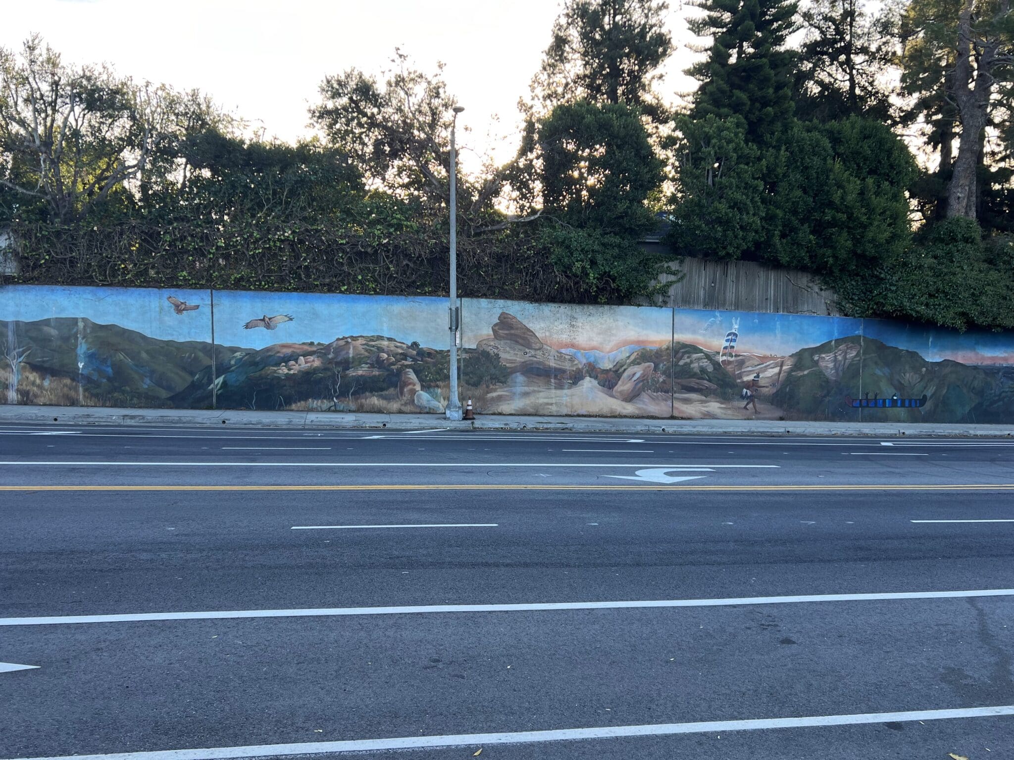 Temescal Canyon Mural Restoration Project Underway | Circling The News